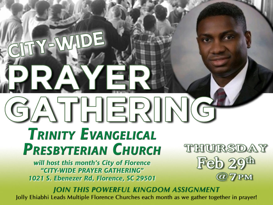 CITY-WIDE PRAYER GATHERING – Abundant Life Church